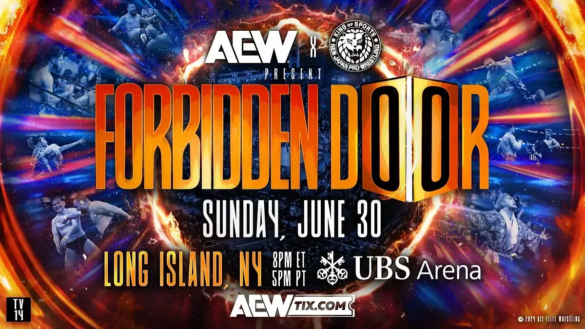 Two Title Matches Confirmed For AEW X NJPW Forbidden Door 2024